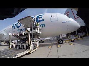 Ramp Agent POV - Norse Atlantic 787 load up & pushback video