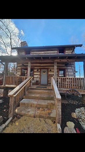This 1800s original log cabin took 3 years to be reconstructed. We have been so fortunate to have been invited to be a part of the project. Providing most of the interior materials and exterior trimmings. Interior views coming soon