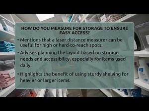 How Do You Measure For Storage To Ensure Easy Access? - Your Organization Mentor