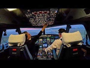 Airbus 320 Epic Start Up And TAKEOFF Bucharest Airport RWY08R | Cockpit View | Airline Pilot Life