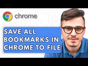 How To Save All Bookmarks In Google Chrome To A File [2025 Guide]