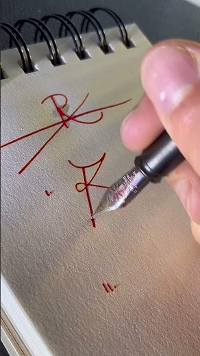 How to sign the letter R?❤️