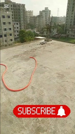 Slab curing #shorts #shortsfeed #construction #home #viral