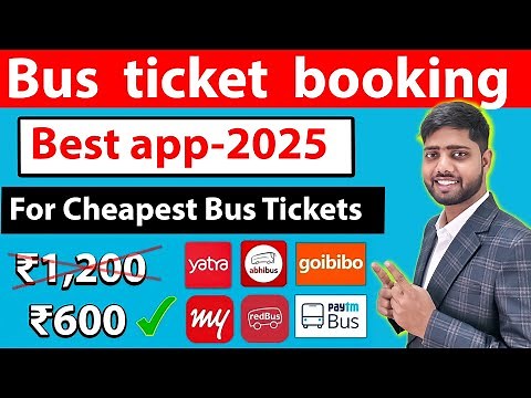 Best App for bus ticket booking | Bus ticket booking online | online bus booking cheap and best app