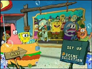 "The SpongeBob Squarepants Movie" (Philippine Edition) DVD Menu Walkthrough & Opening (Re-capture)