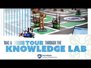 Virtual tour of the Knowledge Lab at Penn State for mechanical engineering students