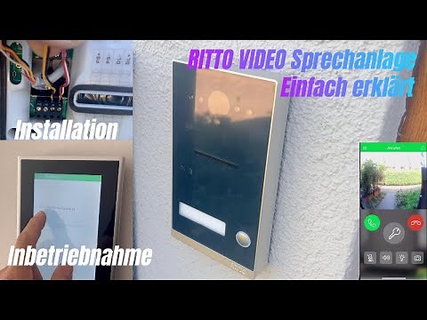 RiTTO TwinBus IP Video Sprechanlage Installation & Inbetriebnahme. Einfach Erklärt, Einfamilienhaus