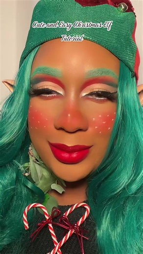 Cute and Easy Christmas Elf Makeup Tutorial
