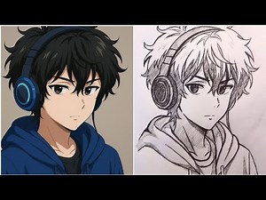 How to Draw an Anime Boy Step by Step | Easy Anime Drawing Tutorial for Beginners