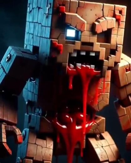 Minecraft Monster Mutation #horror #scary
