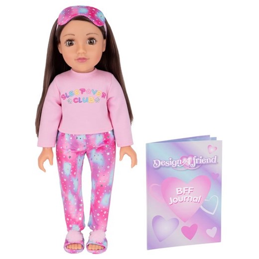 Buy DesignAfriend 18 Inch Sofie Sleepover Doll | Dolls | Argos