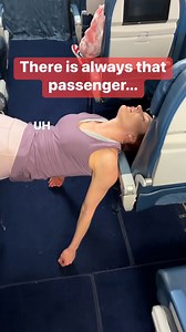 Can you believe she was doing that? . . #flightschool #passengership #passedout . . This video is produce by Rick Lax Productions, Network media and Ricardo Laguna | Crazy Clips & Silly Skits