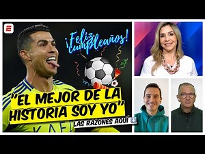 CRISTIANO RONALDO no duda en ser EL MEJOR DEL MUNDO. ¿Supera a Pelé, Maradona, Messi? | Exclusivos