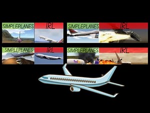 RECREATING PLANE CRASHES IN SIMPLEPLANES WITH ANIMATION, FATALITY AND SURVIVORS, AND CAUSE.