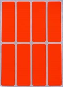 Royal Green Color Coding Stickers 3x1 for Labeling and Inventory, Neon Red - 800 Pack