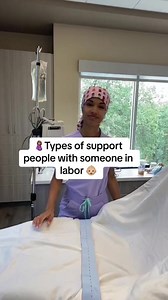 Types of support people with someone in labor! #reels - - - #laboranddelivery #labornurse #labor #childbirth #birth #birthplan #pregnant #pregnancy #newmom #newborn #postpartum #nurse #nursing #support | Anna the Nurse