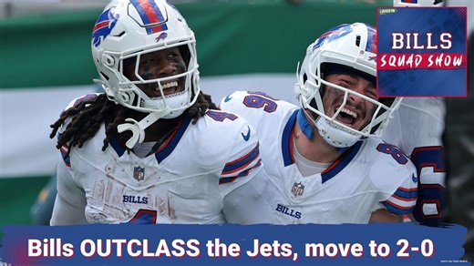 BILLS SQUAD SHOW: Cook SMOKES Jets; Bosa dominant