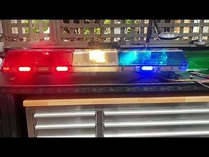 CODE 3 Excalibur with Rotators and Red / Blue LED Modules