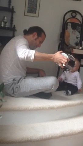 Baby react to magic #baby #magic #laugh | Julien Magic