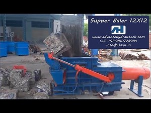 Aluminium Scrap Baling Press, Baling Machine for Metal Scrap Processing