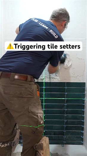 49K views · 117 reactions | Triggering tile setters ⚠️朗 | Home Remodeling | Facebook