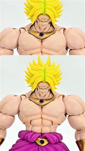 Broly vs Goku Action Figures Compared in Epic Scale and Detail