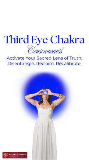 You’re not losing your mind. You’re seeing clearly. 👁️ When Crown Chakra consciousness moves from above you to through you…your whole reality recalibrates. Suddenly you’re seeing the truth in relationships, old patterns drop like dead weight, you start clearing space without knowing why. That’s not coincidence. That’s Third Eye Chakra Consciousness activating. This isn’t just about seeing spirits or signs. It’s about seeing your patterns. 👁️ Your choices. Your truth - without distortion. And w