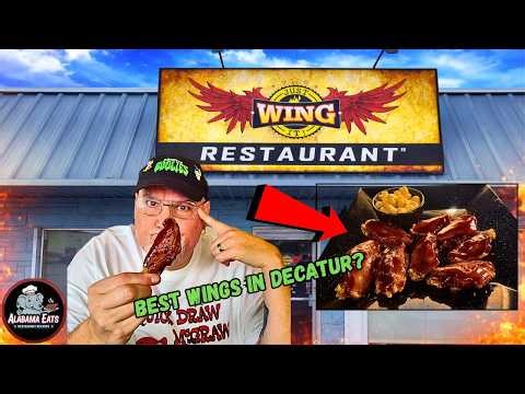 I Found a HIDDEN GEM in Decatur! (Just Wing It Review)
