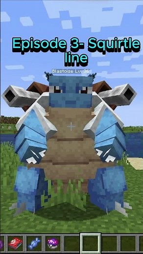 How To Get Every Single Pokemon In Cobblemon: Episode 3- Squirtle Line