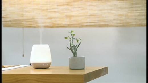 Smart Ultrasonic Wooden Humidifier & Essential Oil Diffuser with LED Light and Remote Control Household Use Aroma Therapy
