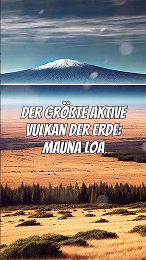 Mauna Loa: Größter Vulkan der Erde | #hawaii 🌋