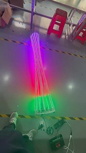 Zendprolighting DMX512 neon strips light up urban contours!...