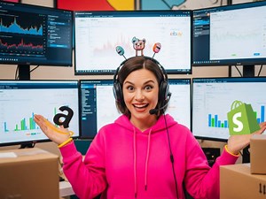 Amazon/Shopify/eBay online manager w & w/o storefront design setup & build