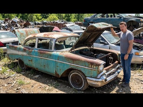 ASMR Car Restoration | 1957 Chevrolet Bel Air Full Restoration From Rust to Showroom Classic