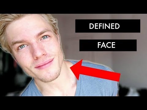 How to get a HOLLOW CHEEK and CHISELED JAWLINE