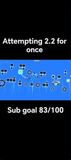attempting 2.2 for once #geometrydash #gd