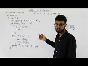 Gate 2008 pyq C Programming | What is printed by the C program?int f(int x, int *py, int **ppz)