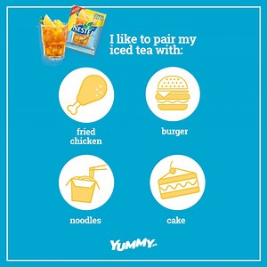 115K views · 246 reactions | Whatever food you’re craving, enjoy it with a glass of Nestea Lemon Black Iced Tea. This light, refreshing drink can satisfy your thirst and complement all sorts of dishes! | Yummy PH | Facebook