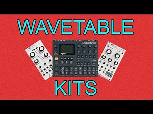 building WAVETABLE KITS on the digitakt