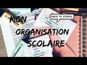 Mon Organisation Scolaire 2019 / BackToSchool (lycée, fac...)
