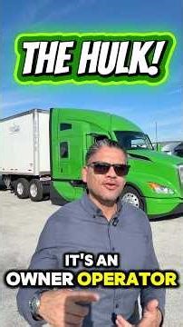 First Time Owner Operator! How he got started.