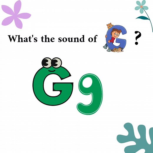 The Sound of G in English Language Phonics