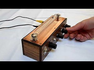 RC CIRCUIT BENT 'SpringMatic v.2 ' ECHO ATMOSPHERE ELECTRO-ACOUSTIC NOISE SYNTHESISER