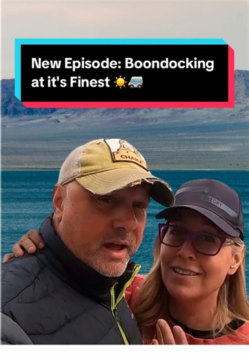 In our newest episode, join us as we discover the perfect mix of boondocking and glamping at Walker Lake Recreation Area. 🌅 Watch the full episode on YouTube ➡️ The Border Hookups! #ftrvliving #theborderhookups #boondocking