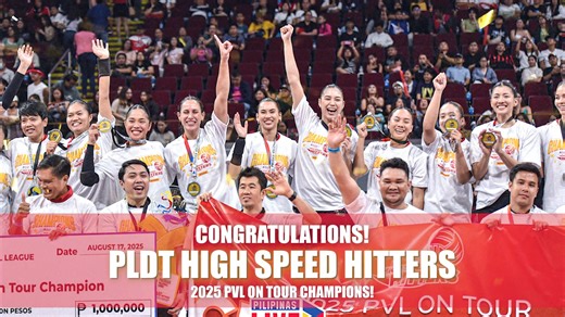 NOTHING BEATS A FIRST PVL CHAMPIONSHIP 😍🏆 The PLDT High Speed Hitters are finally queens after sweeping the PVL On Tour! Relive their epic championship run on the #PilipinasLIVE app! Download and register now FOR FREE! 📲 Google Play or App Store - https://qrco.de/beEZco⁩⁩⁩ 💻Watch on your desktop/laptop browser via ⁦⁦⁦pilipinaslive.com⁩⁩⁩ #SportsNatinTo #PVLonPilipinasLIVE | Pilipinas Live