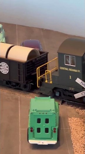 Full Video out now #2railoscale #oscale #train #railtrack #modeltrainexhibition