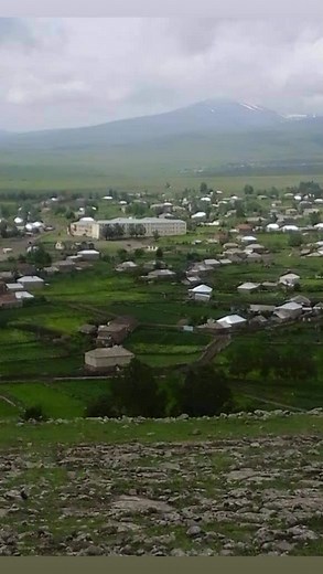Scenic Panoramic View of Rural Countryside Landscape
