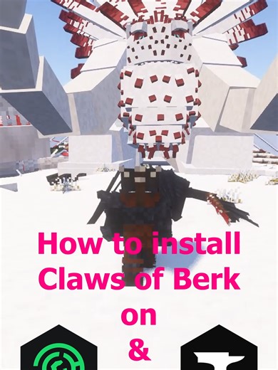 Cómo instalar Claws of Berk en Minecraft