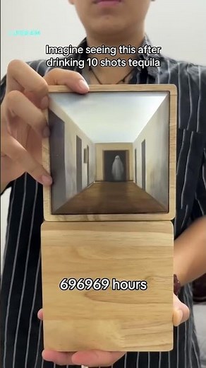 This lamp creates stunning 3D visual illusions that relax the mind, reduce stress #shorts #homedecor