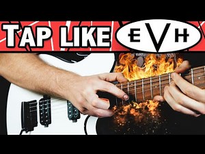 Learn Finger Tapping Technique Like Eddie Van Halen | Beginner to Intermediate Guitar Lesson